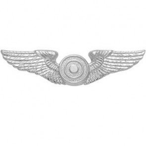 Insignia Pilot Wings Rhodium (Silver), Florida Highway Patrol