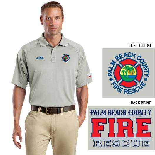 Gray Polos, Palm Beach Fire Rescue NA