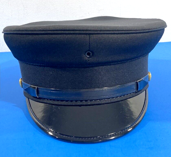 Navy Ventilated Braid Silver Regal Dress Cap, Riviera Beach Fire Rescue