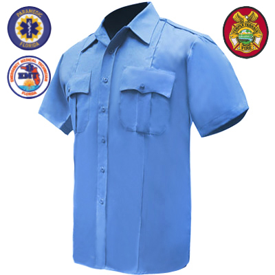 Tact Squad S/S Men's Light Blue, Temple Terrace